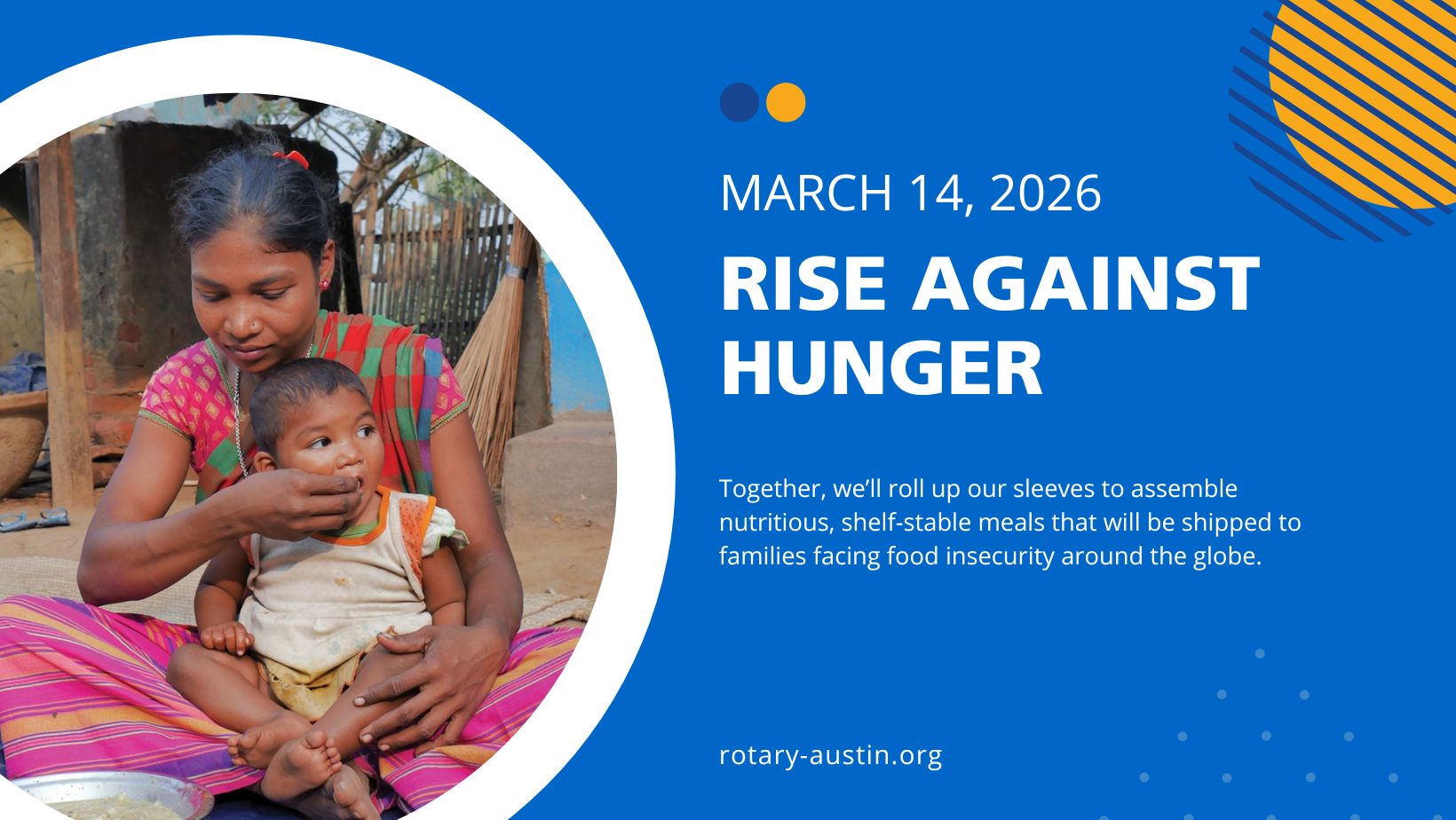 Rise Against Hunger Meal Packaging Event • Rotary Austin